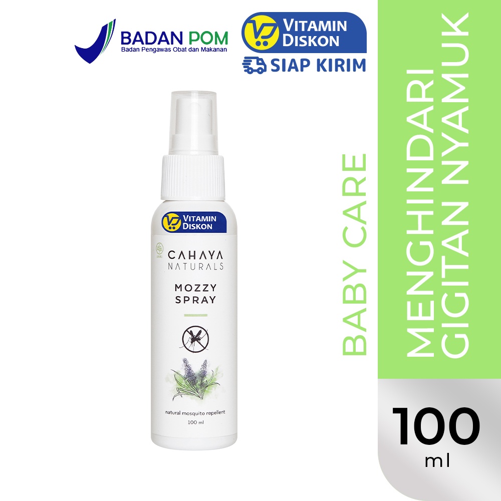 Jual CAHAYA NATURALS MOZZY SPRAY 100 ML | Shopee Indonesia