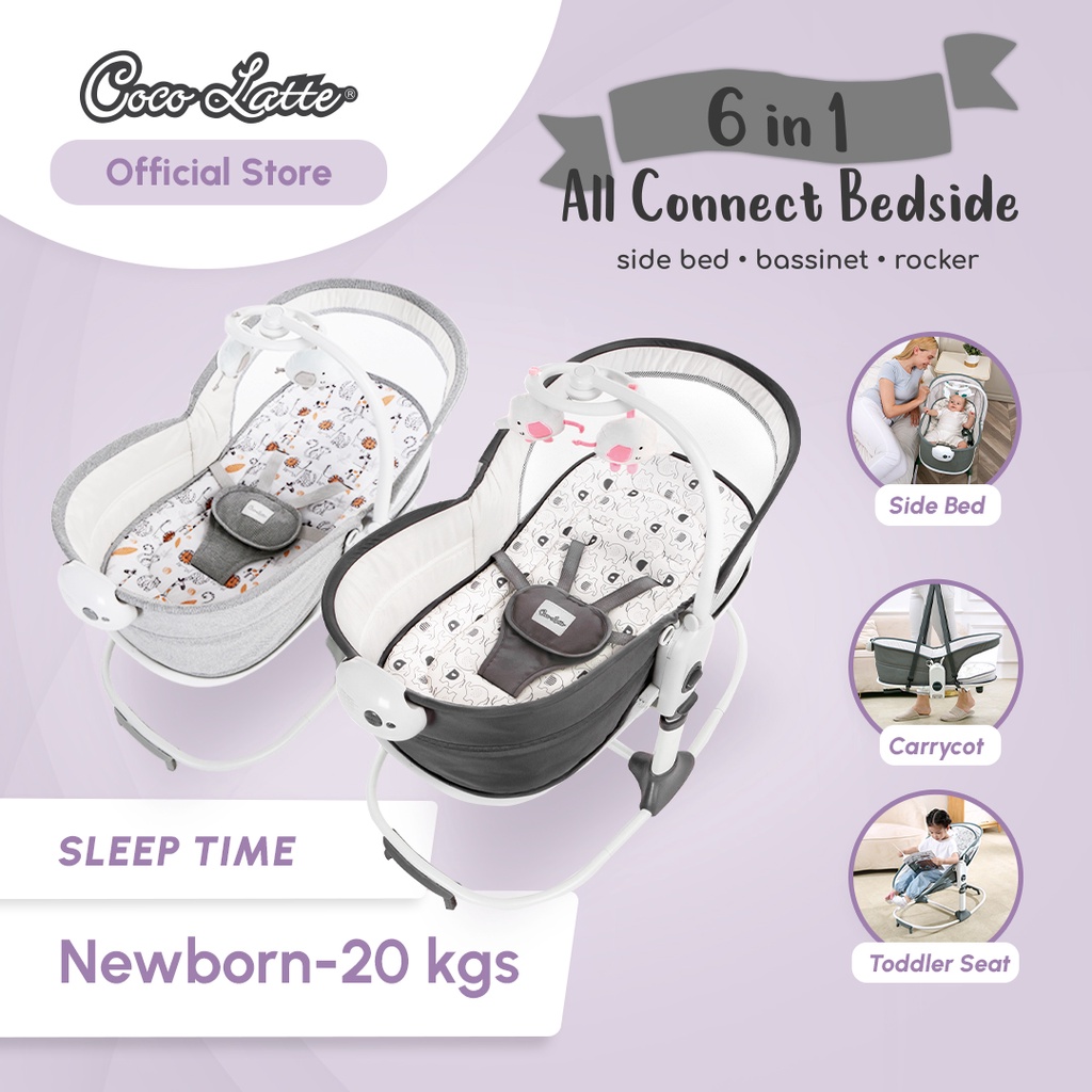 Jual COCOLATTE 6in1 All Connect Bedside | Shopee Indonesia