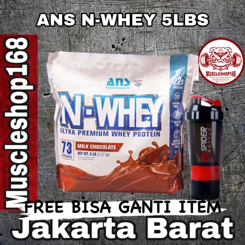 Jual ANS N Whey 5lbs N-Whey 5 lbs | Shopee Indonesia