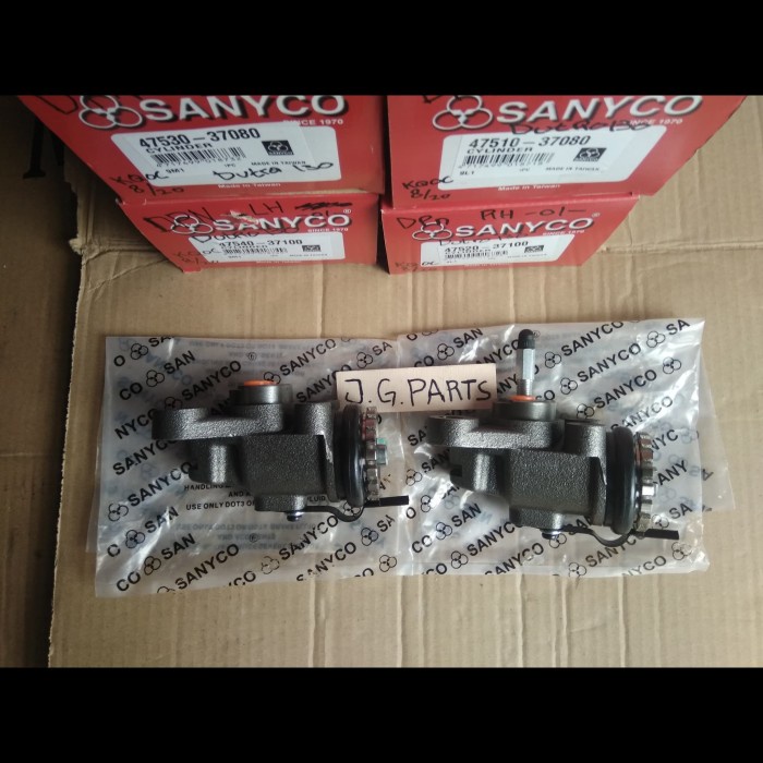 Jual Master Rem Wheel Cylinder Hino Dutro 130 Depan Kiri Polos Sanyco ...