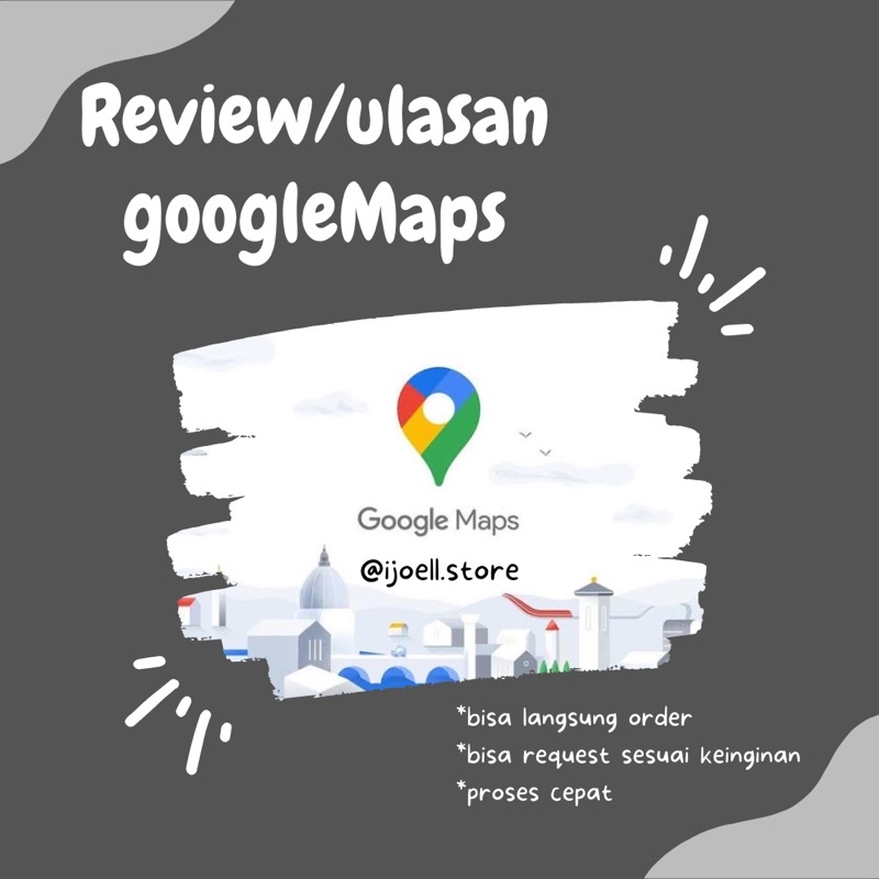 Jual Custom Ulasan - review - bintang 5 gMaps | Bisa Request sesuai Keinginan | Shopee Indonesia