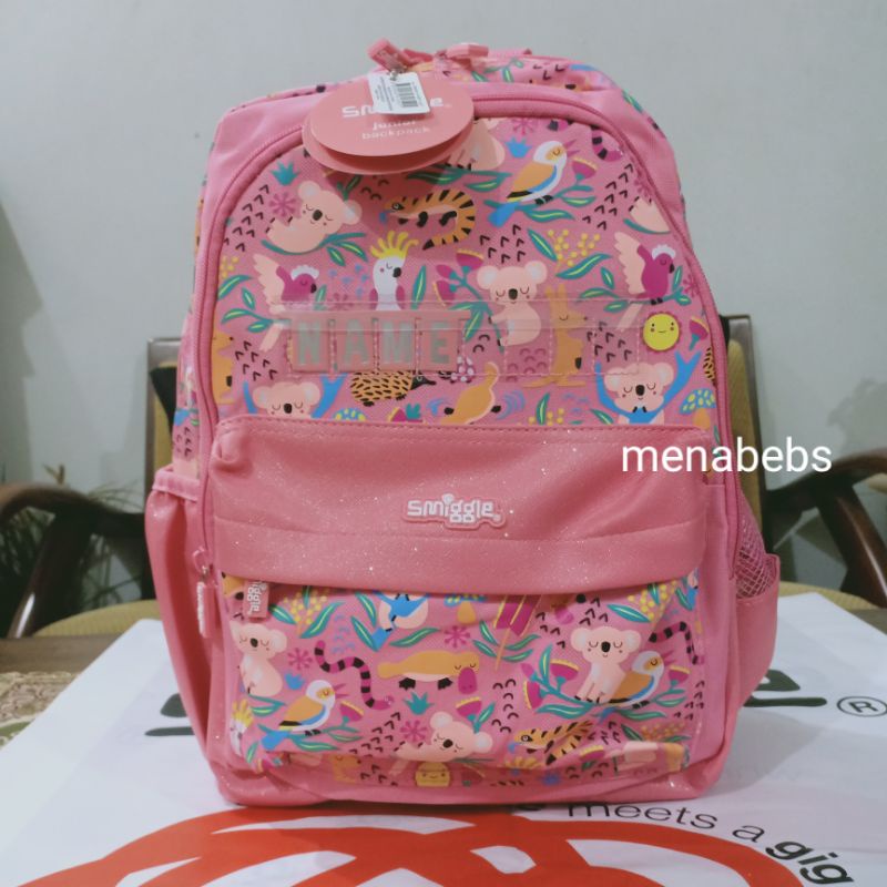 Jual Smiggle Backpack Junior Lmates Pink Koala original | Shopee Indonesia