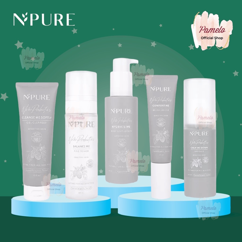 Jual ️ Pamelo ️ NPURE Noni Probiotics Series - Moisturizer for ...