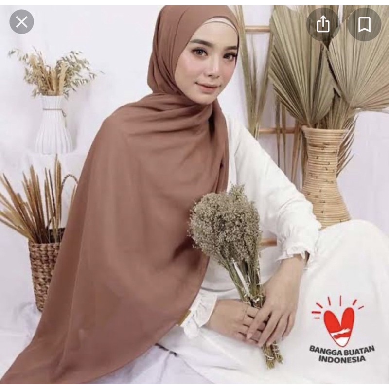 Jual pashmina ceruty babydoll | Shopee Indonesia