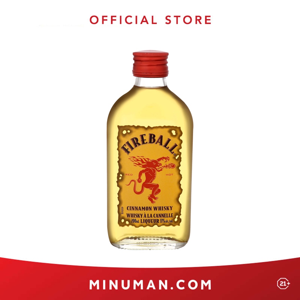 Jual Fireball - Cinnamon Whisky - 200ml | Shopee Indonesia
