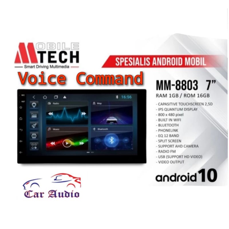 Jual Head Unit Android 7 inch M-Tech Double din Android 7 inch VOICE ...