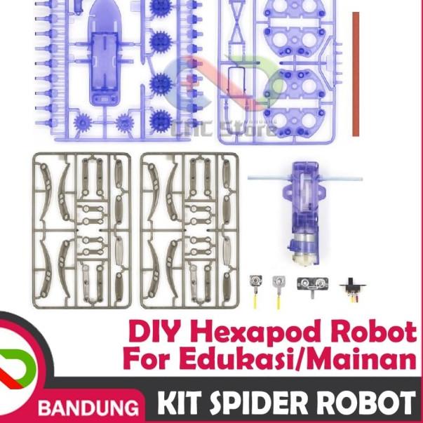 Jual ROBOT LABA LABA HEXAPOD ELECTRIC SPIDER ROBOT KIT DIY STEAM ...