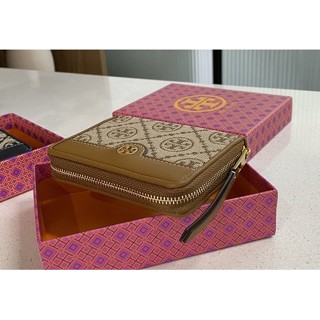 Jual dompet LIPAT WANITA WOMEN Tory Burch TB Monogram 2021 Short Zipper Wallets 8870 | Shopee ...