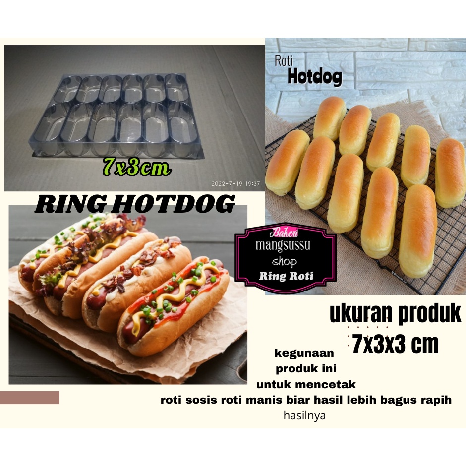 Jual Cetakan Ring Hotdog Stainles harga 1 lusin isi 12 pcs ukuran ...