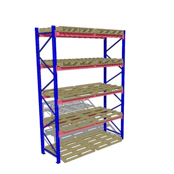 Jual Rak Pallet Kapasitas Beban 2 Ton / Rak Gudang / Rak SPR Heavy Duty ...