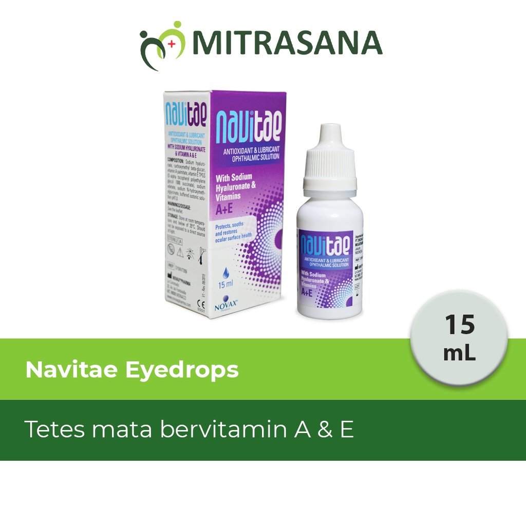 Jual Navitae 15 mL Tetes Mata Bervitamin A E | Shopee Indonesia