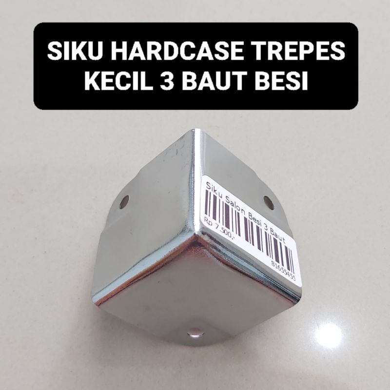 Jual Siku Hardcase Besi Trepes Kecil 3 Baut Sudut Box Hard case ...