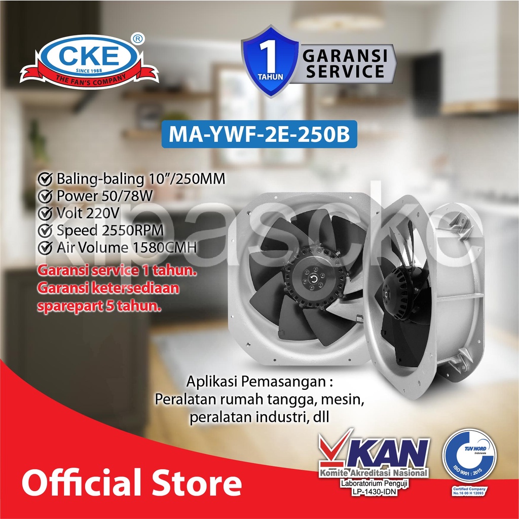 Jual AC Axial Compact Fan 10 inch Axial Fan 10 inch Cooling Fan 10 inch ...