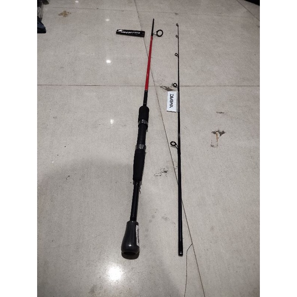 Jual Joran spinning crossfire merah daiwa panjang 180 cm action 15lb spinning japan style ...