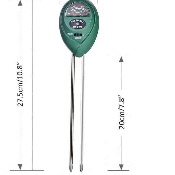 Jual Soil Analyzer 3 in 1 (Moisture,PH,Light) Meter Cek Tanah Tester ...