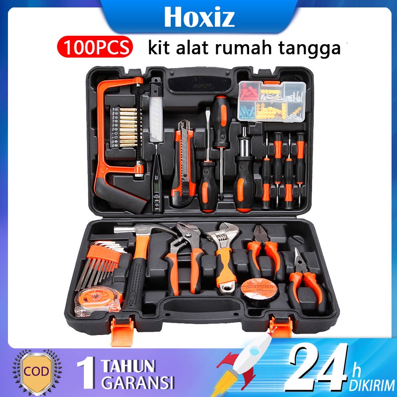 Jual toolkit set koper 100pcs / tool set koper / hand tools set koper ...