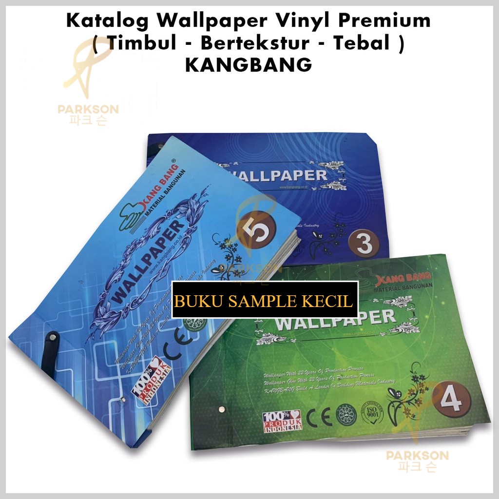 Jual Sample Buku Katalog Wallpaper Vinyl Premium SIze Katalog Kecil ...
