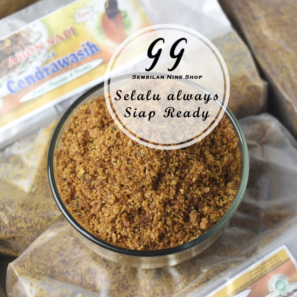 Jual CENDRAWASIH Abon Sapi 500 Gram Beef Floss Flos Cendra Wasih ...