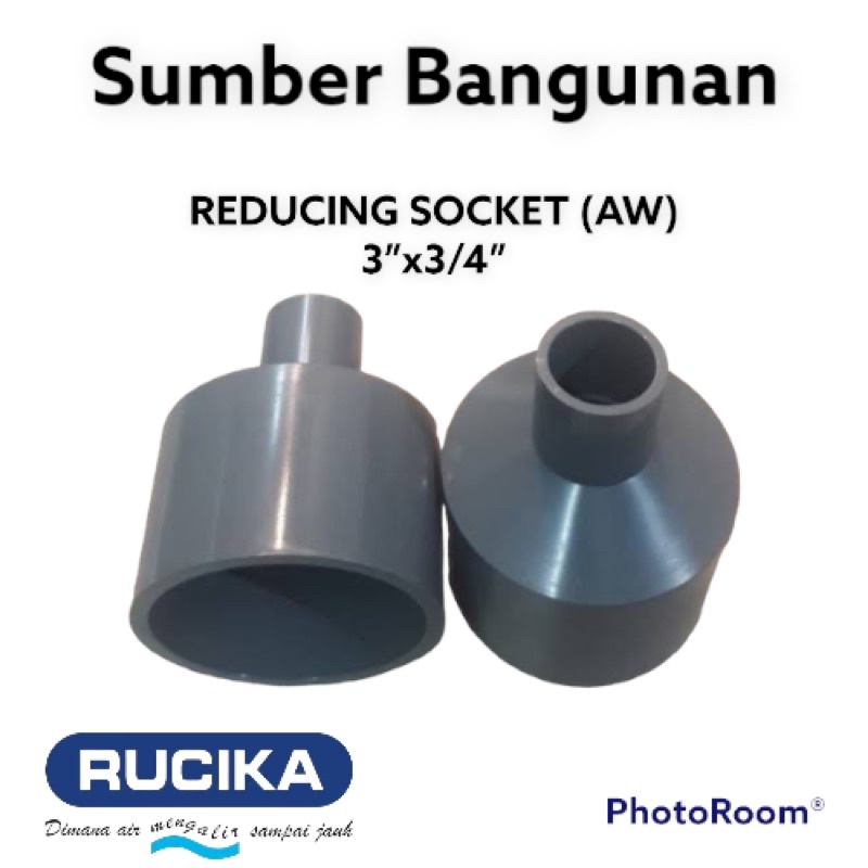 Jual REDUCING SOCKET (AW) RUCIKA / SOCKET OPERAN PIPA AIR / SAMBUNGAN ...