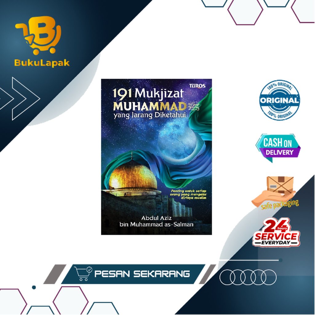 Jual BUKU ISLAMI :191 MUKJIZAT MUHAMMAD YANG JARANG DIKETAHUI - BUKU ...