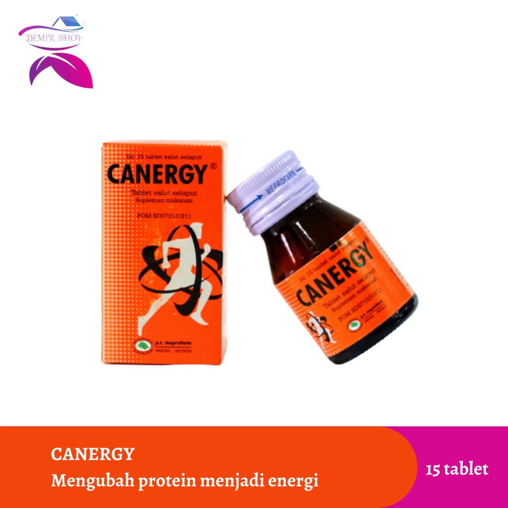 Jual Canergy / Mengubah Karbohidrat & Protein menjadi Energi | Shopee ...