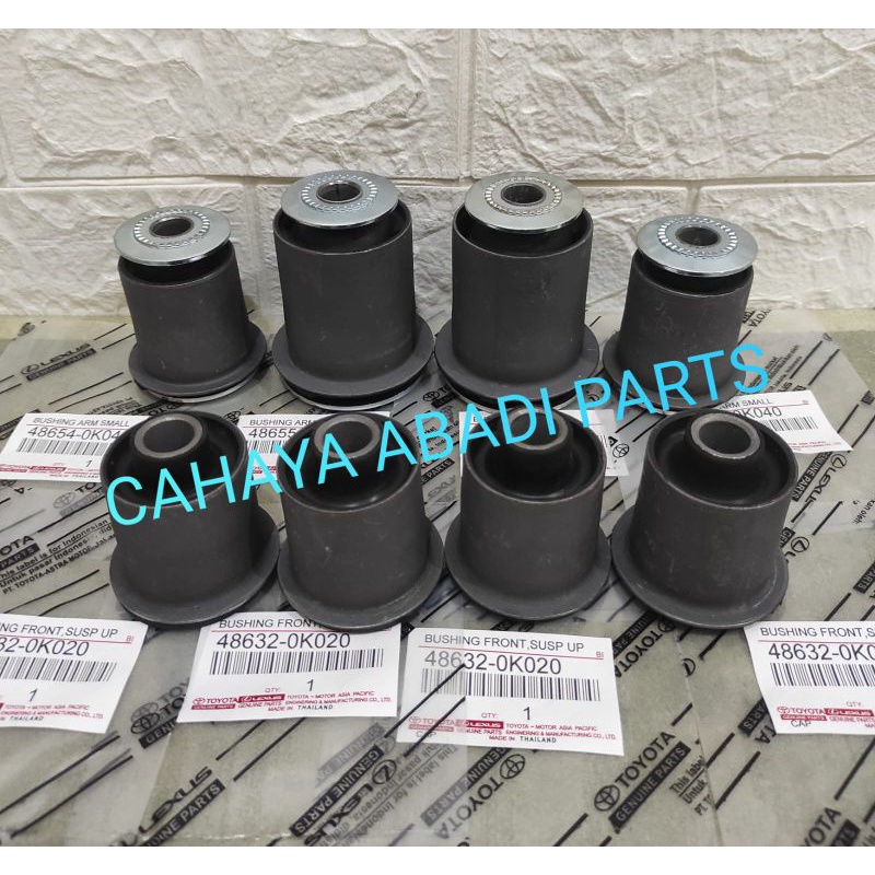 Jual bushing lower arm dan bushing upper arm hilux fortuner 8pc ...