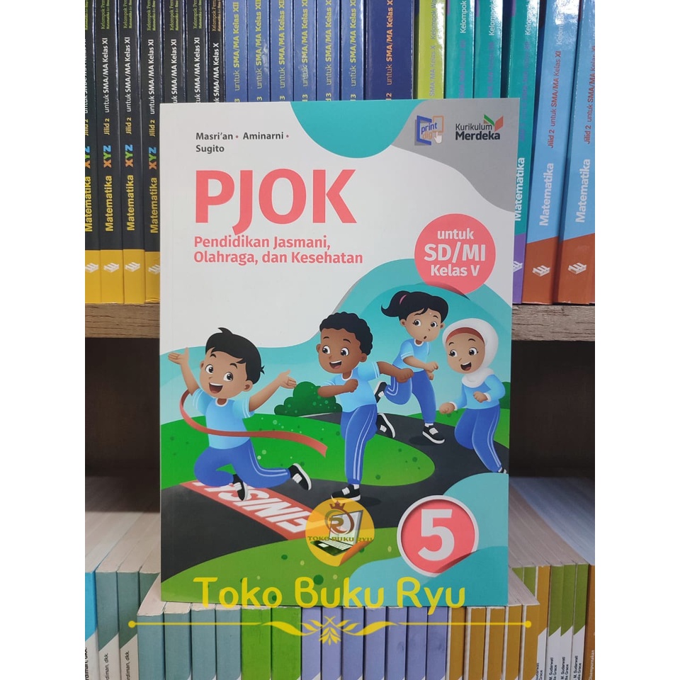 Jual Buku PJOK Kelas 5 SD Kurikulum Merdeka Erlangga | Shopee Indonesia