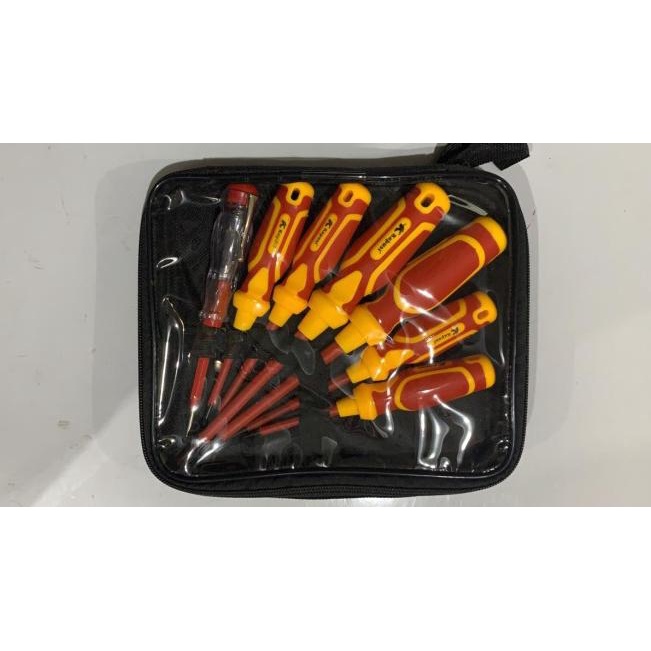 Jual Obeng Listrik Set 7 Pcs 1000V Insulation Screwdriver Test Pen Set ...