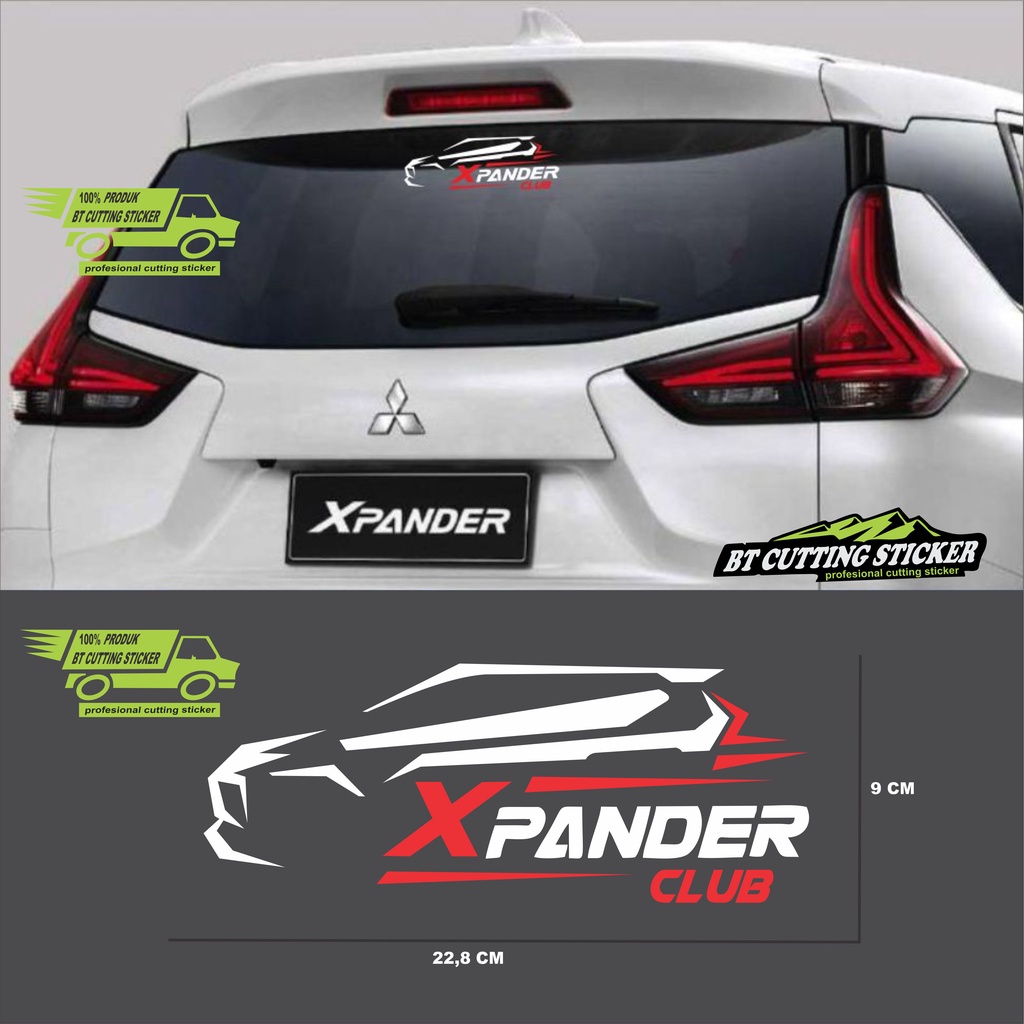 Jual sticker mobil x pander sticker komunitas sticker mobil xpander ...
