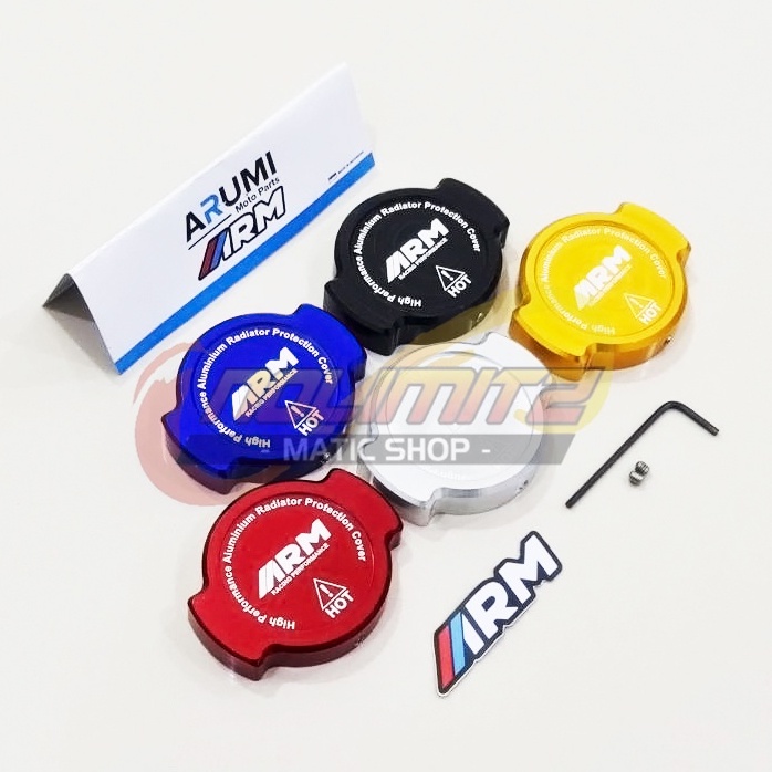 Jual Tutup Radiator Cap ARM Full CNC NMAX XMAX Aerox 155 Lexi PCX ADV ...