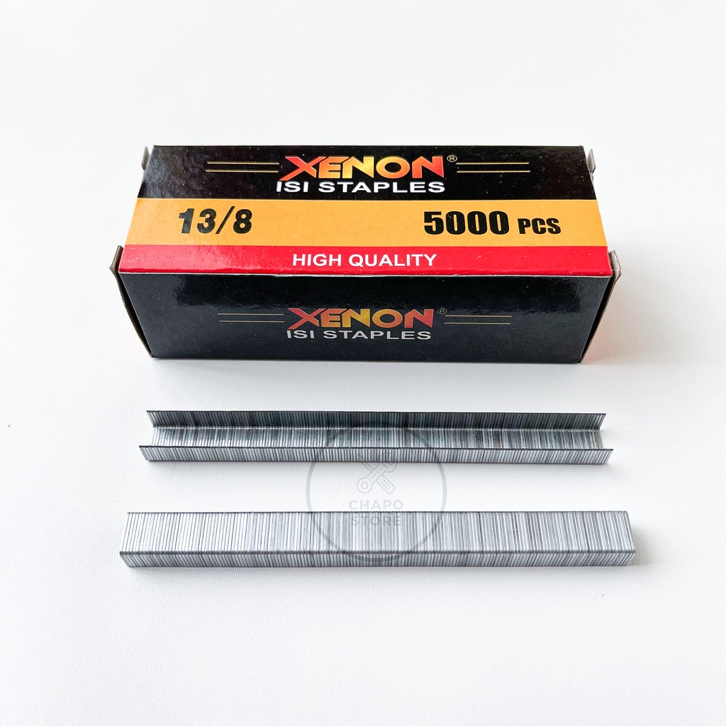 Jual Xenon refill isi staples steples tembak 13/8 13/6 refill isi ...