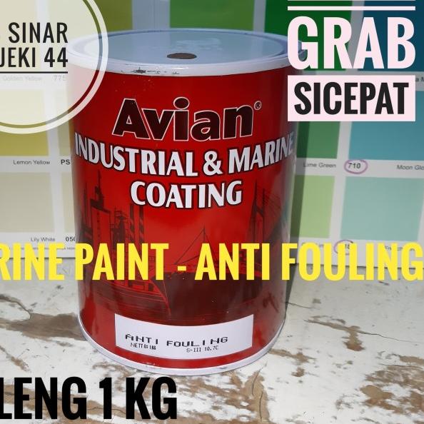 Jual AVIAN ANTI FOULING MARINE PAINT Kaleng 1KG CAT Coating KAPAL LAUT ...