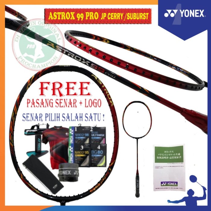 Jual YONEX ASTROX 99 PRO JP / JEPANG / JAPAN RAKET BADMINTON ORI (KODE ...