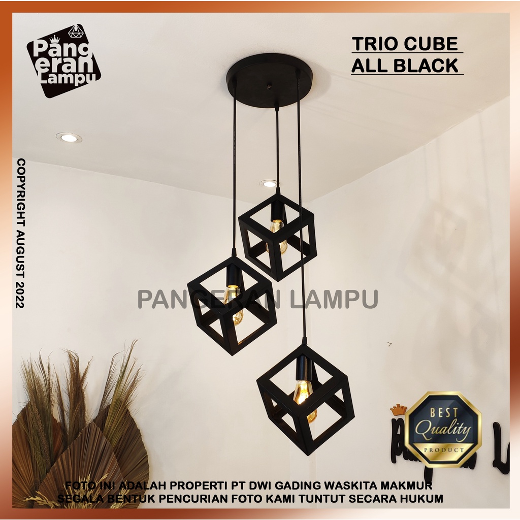 Jual Lampu Gantung / Lampu Hias / lampu Void Estetik industrial Modern ...