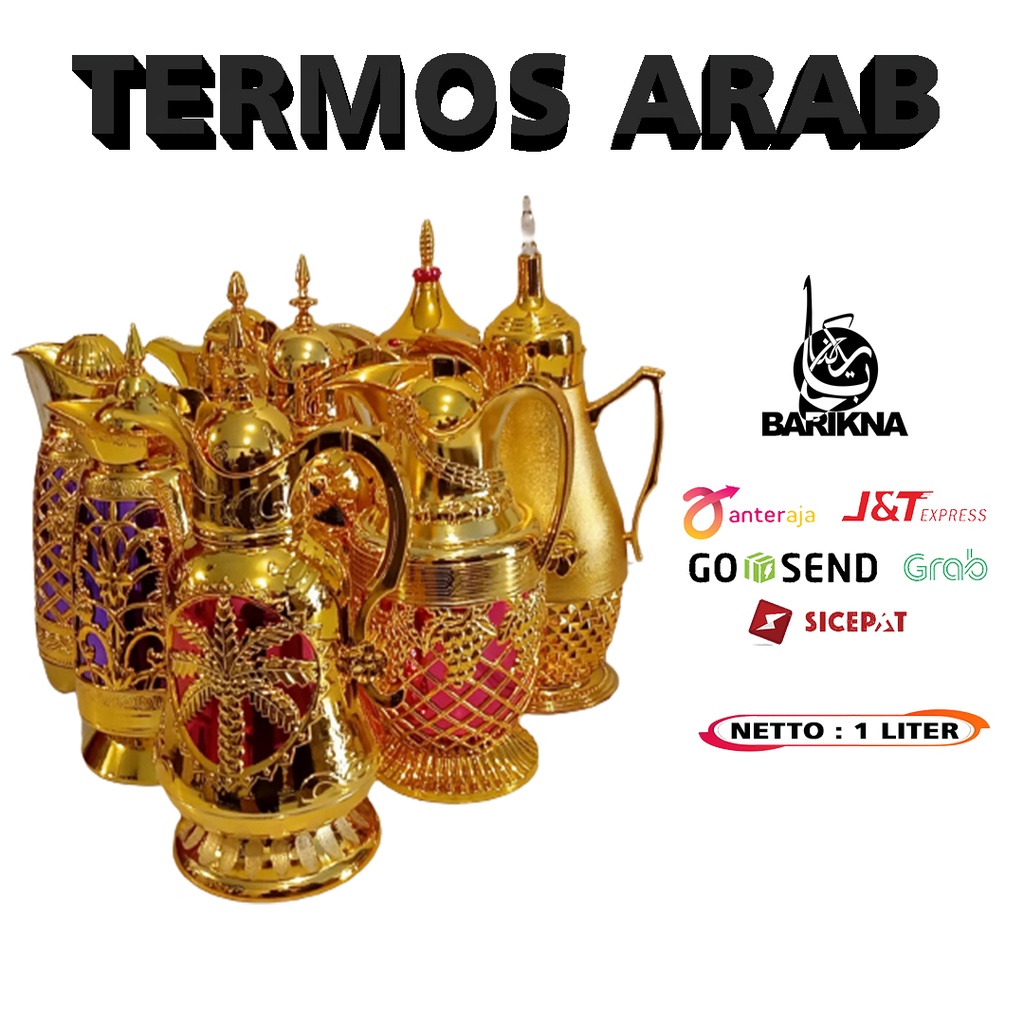 Jual TERMOS/VACUUM/FLASK/ARAB/TERMOS ARAB 1 LITER | Shopee Indonesia