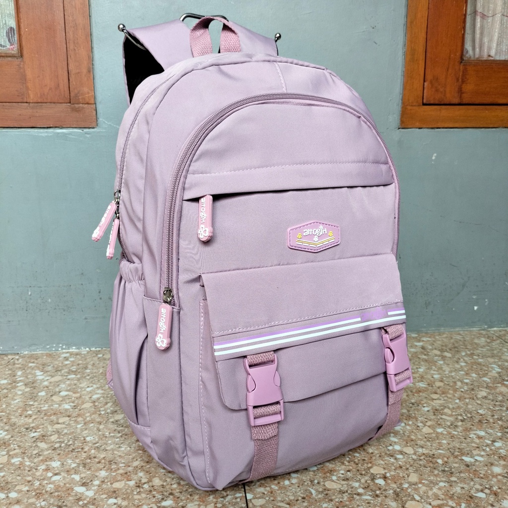Jual Tas Ransel Backpack Sekolah Anak Perempuan Alto Girl Original Simple Line | Shopee Indonesia