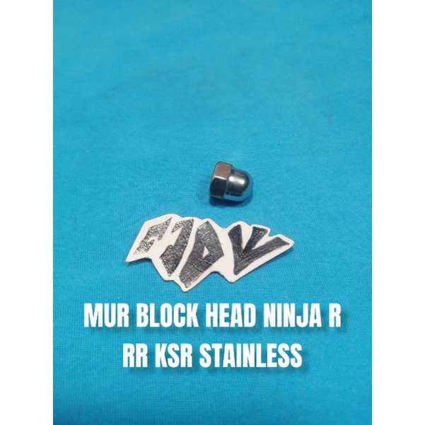 Jual MUR BLOCK BLOK HEAD CYLINDER NINJA R RR KSR STAINLESS SATUAN ...