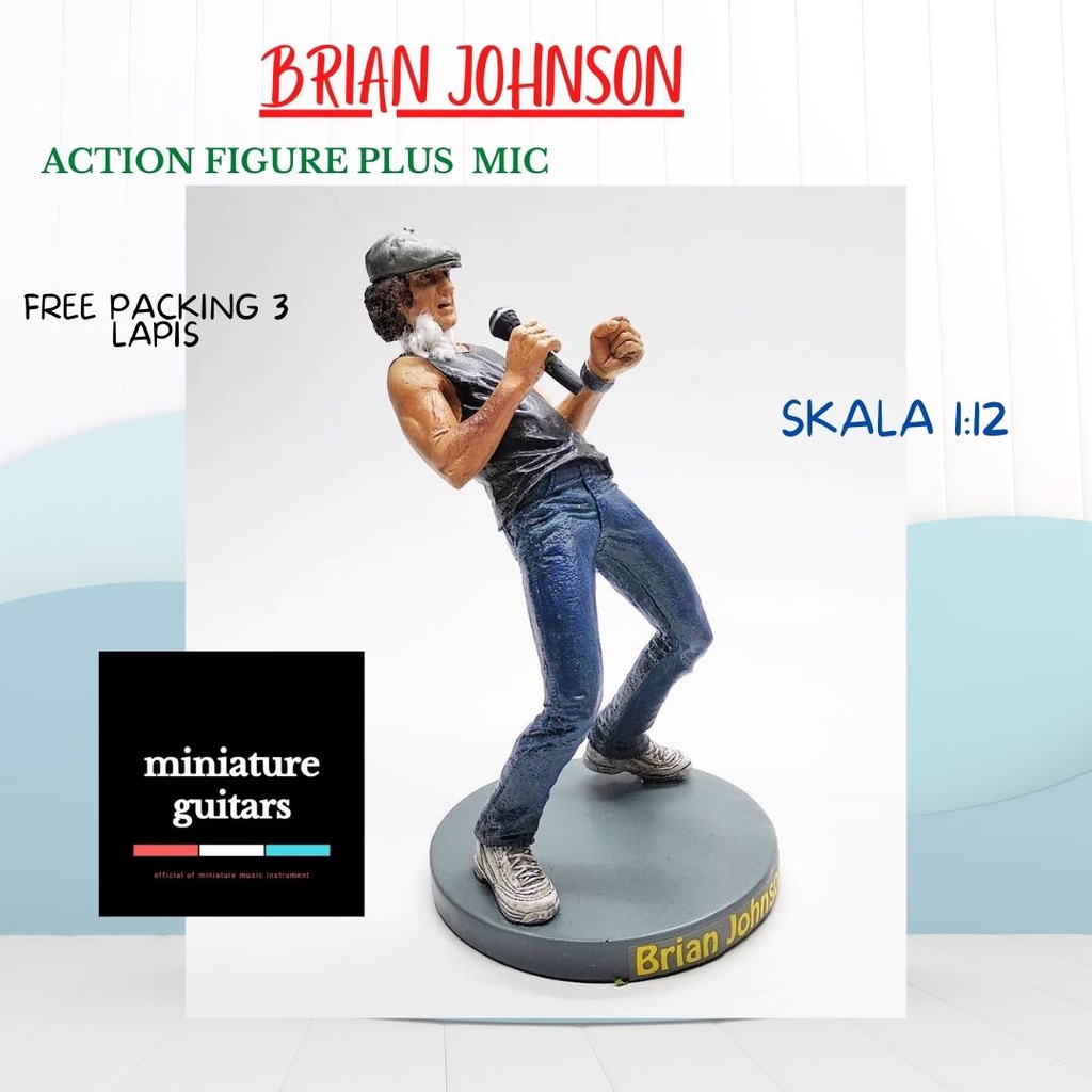 Jual Action Figure Brian Johnson ACDC | Shopee Indonesia