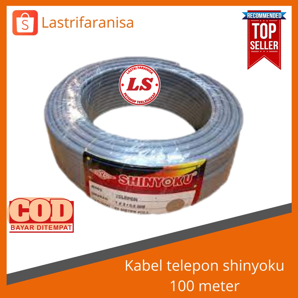 Jual KABEL SINYOKU Kabel Shinyoku 100 Meter Kabel Outdoor Kabel Walet ...