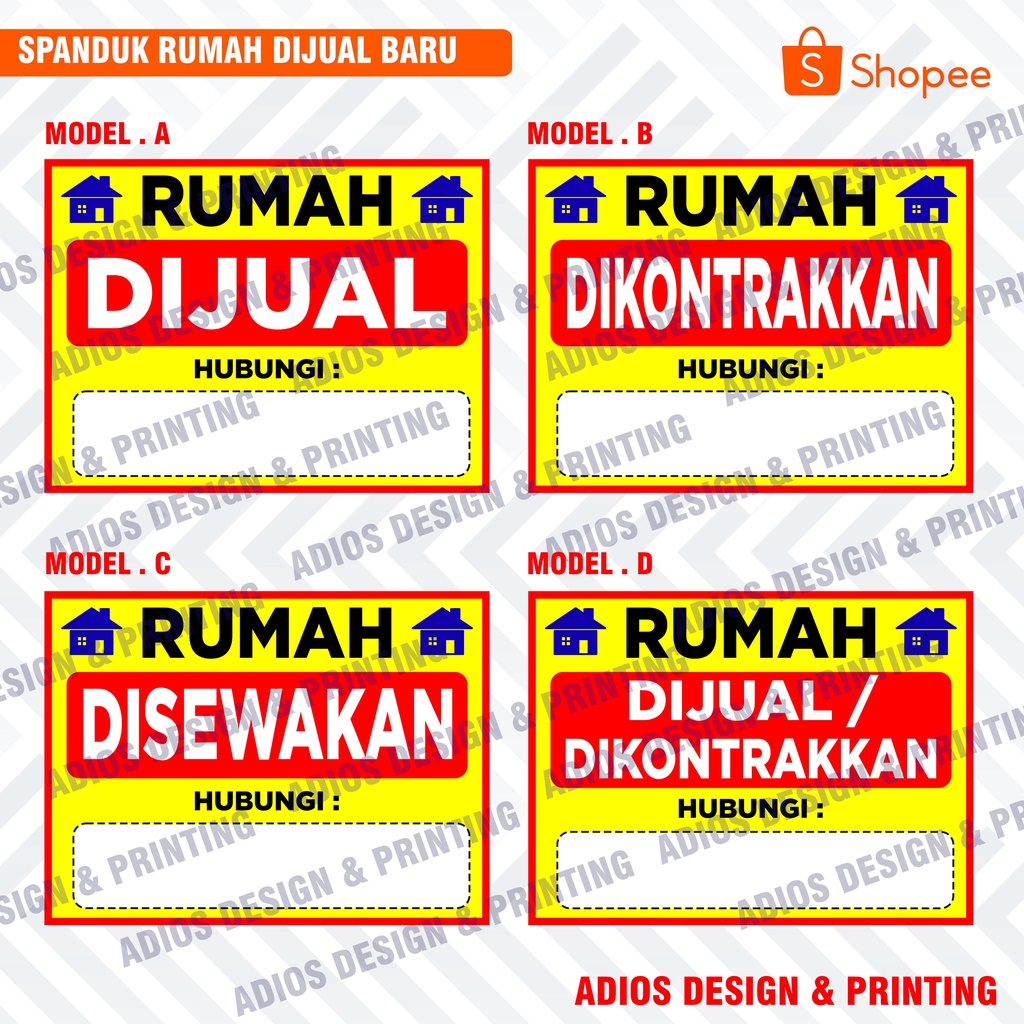 Jual Spanduk Rumah Dijual / Disewakan / Dikontrakan | Shopee Indonesia Jual Spanduk Rumah Dijual / Disewakan / Dikontrakan | Shopee Indonesia