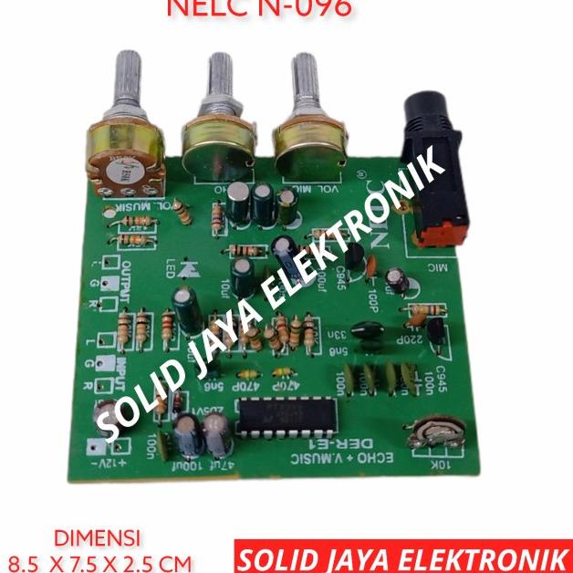 Jual KIT ECHO PLUS TONE VOLUME MUSIK - VOL MUSIK PRE AMP NELC N-096 ...