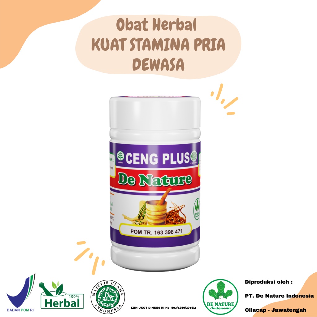 Jual Denature De Nature Ceng Plus Cengplus, Obat Herbal Aman Halal Uji ...