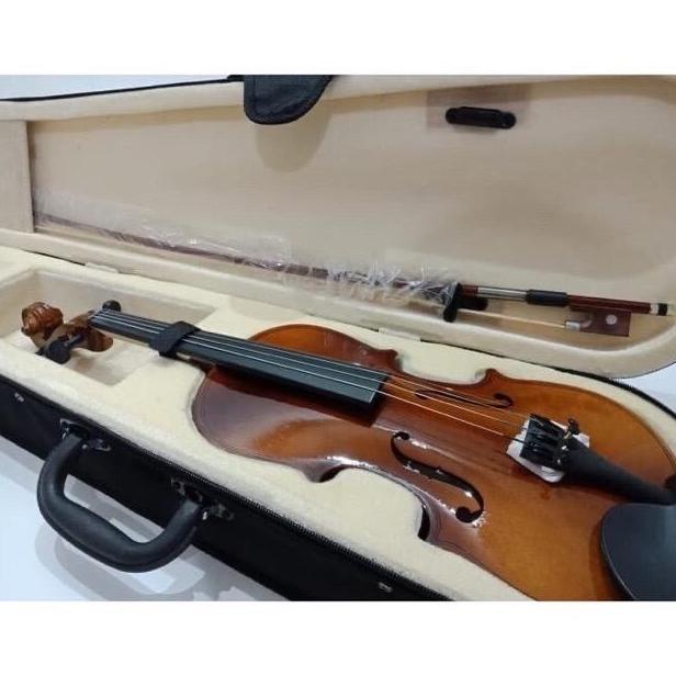 Jual Alat Musik Biola Viola Ukuran 1/2 3/4 4/4 kwalitas Bagus Harga ...
