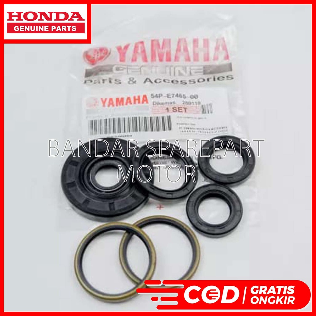 Jual SEAL KOMPLIT CVT OIL SEAL MIO J SOUL GT FINO FI MIO M3 XRIDE 54P ...