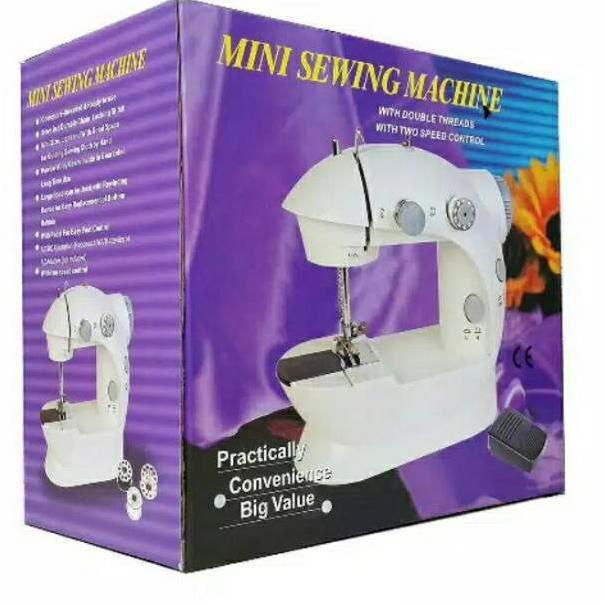 Jual ︽X Mesin Jahit Mini - mesin jahit tangan - Mini Handheld Sewing ...