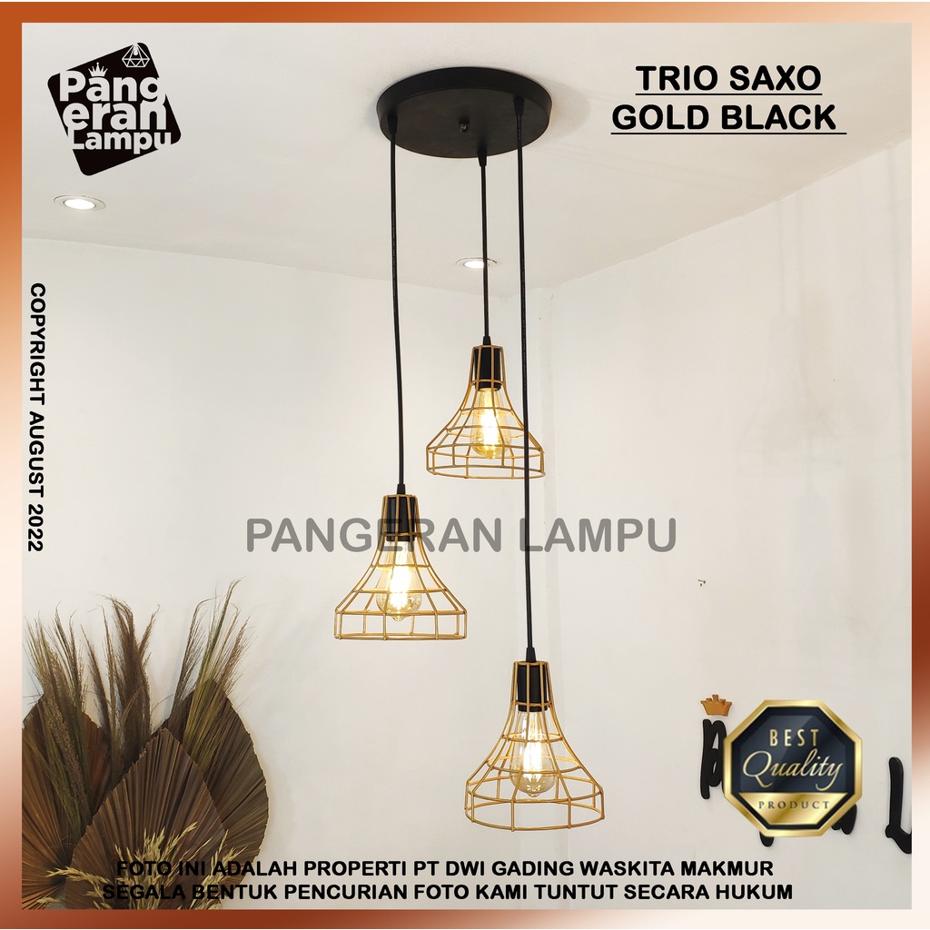 Jual Lampu Gantung / Lampu Hias / lampu Void Estetik industrial Modern ...