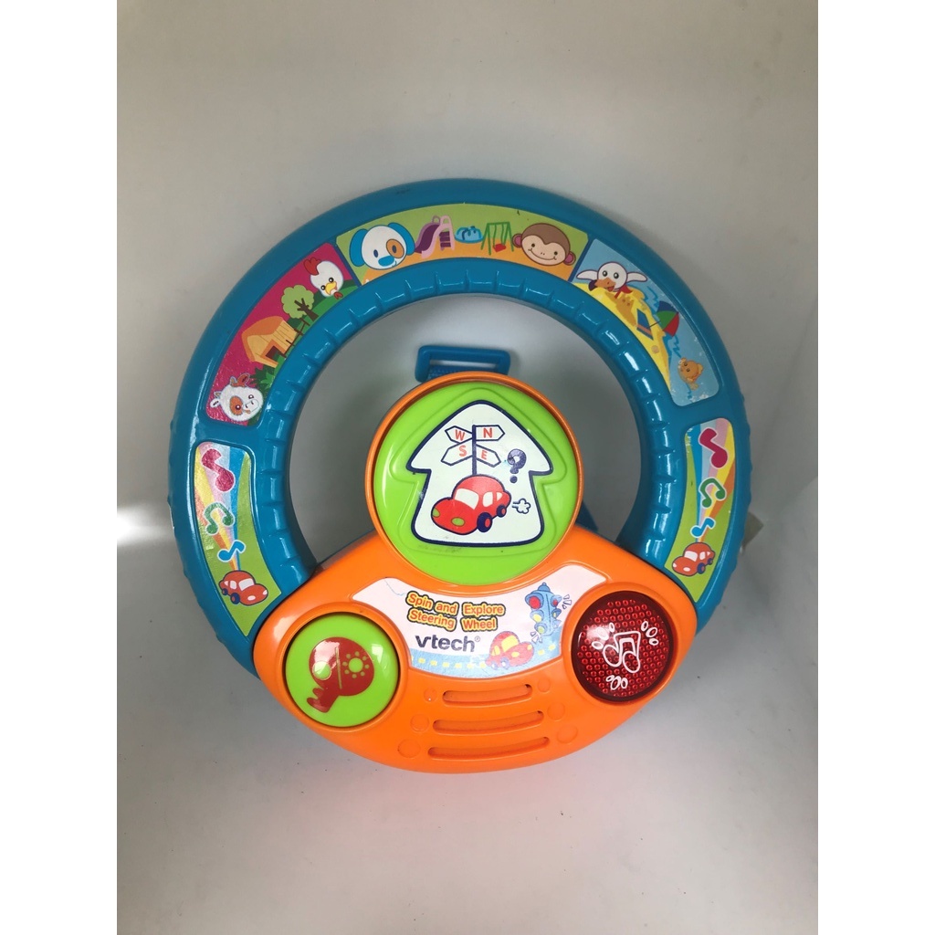 Jual Mainan Anak Vtech Spin and Explore Steering Wheel | Shopee Indonesia