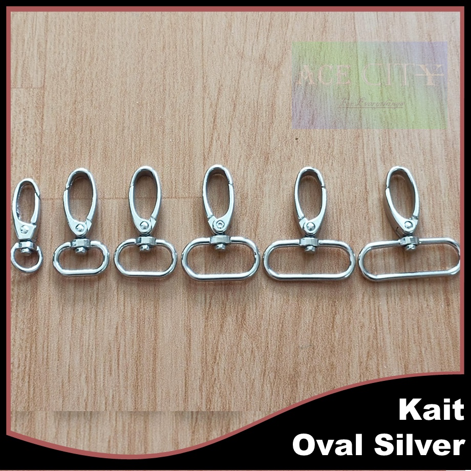 Jual Kait Oval Silver MH1004 | Shopee Indonesia