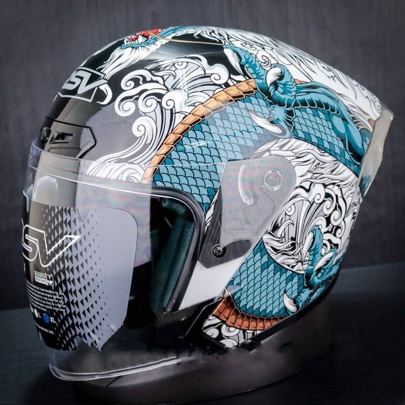 Jual Helm RSV FFC21 Fiber Ryujin | Shopee Indonesia