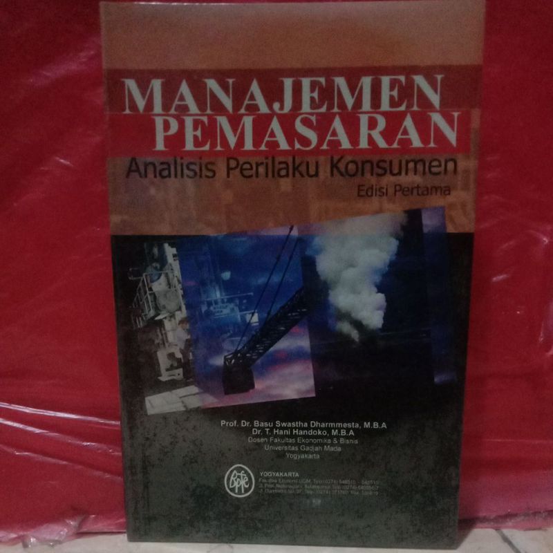 Jual manajemen pemasaran analisis perilaku konsumen edisi pertama Basu ...